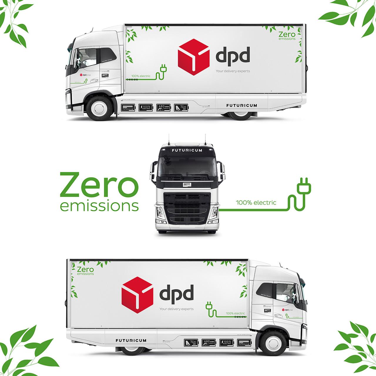 DPD Schweiz bestellt E-Lkw