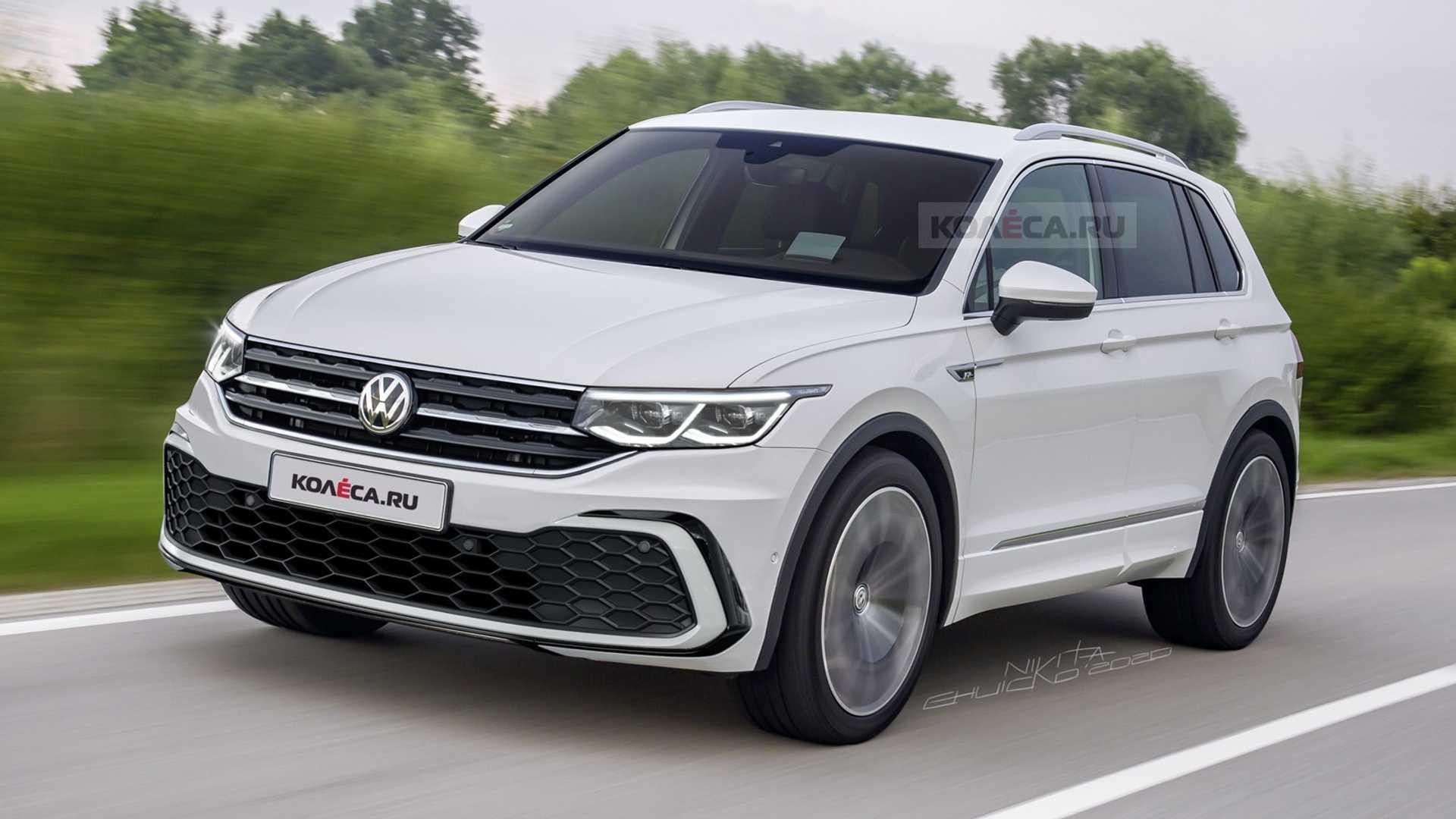 VW Tiguan 2020 Rendering: So dürfte das Facelift aussehen - freenet.de
