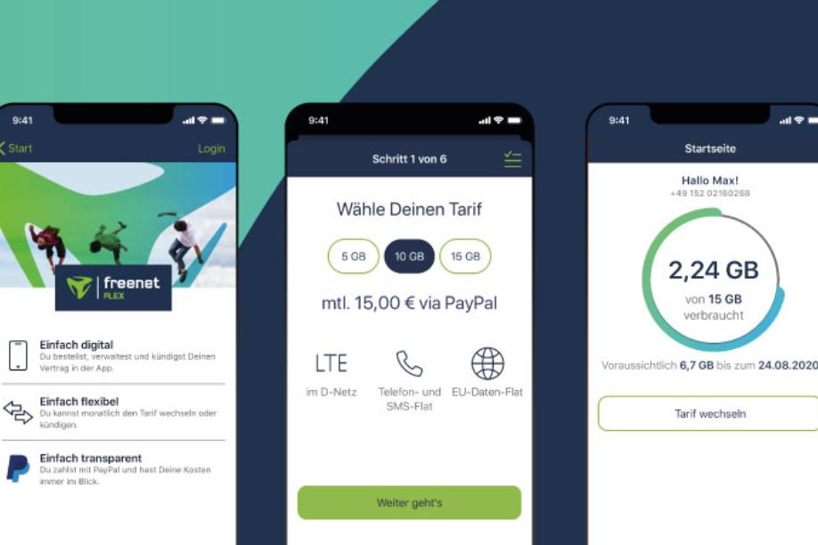 freenet FLEX: Drei Handytarife in einer App - freenet.de