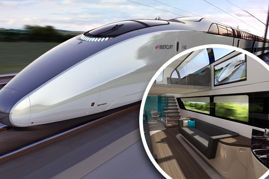 Der neue Highspeed-Zug aus England - freenet.de