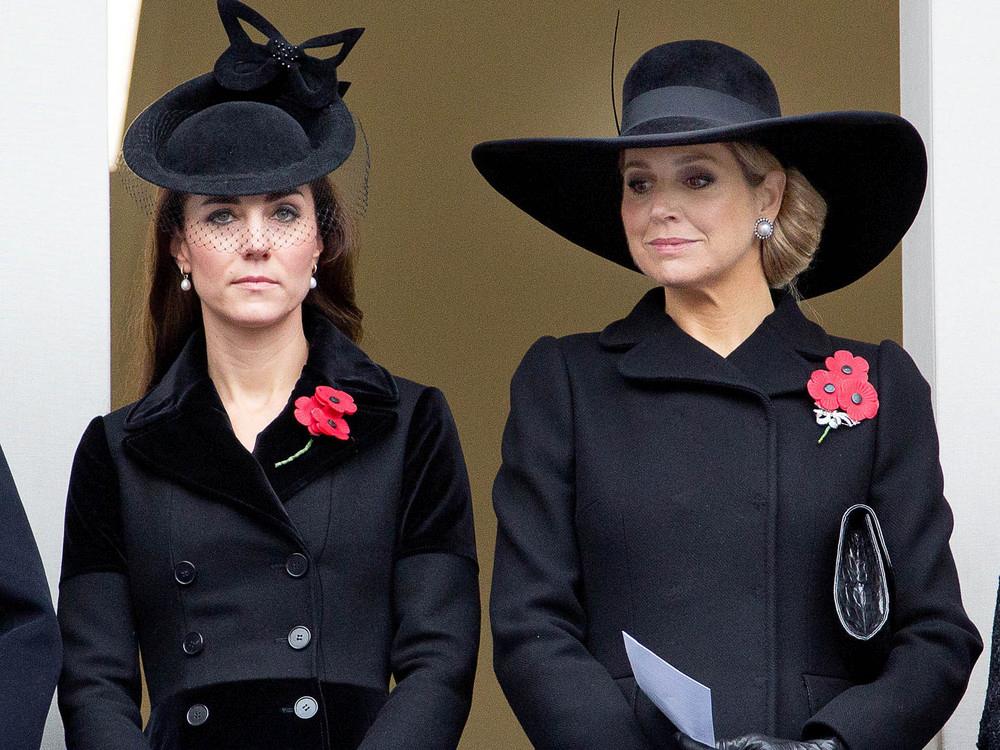 Herzogin Kate und Königin Máxima gedenken der Kriegsopfer - freenet.de Herzogin Kate und Königin Máxima gedenken der Kriegsopfer - freenet.de