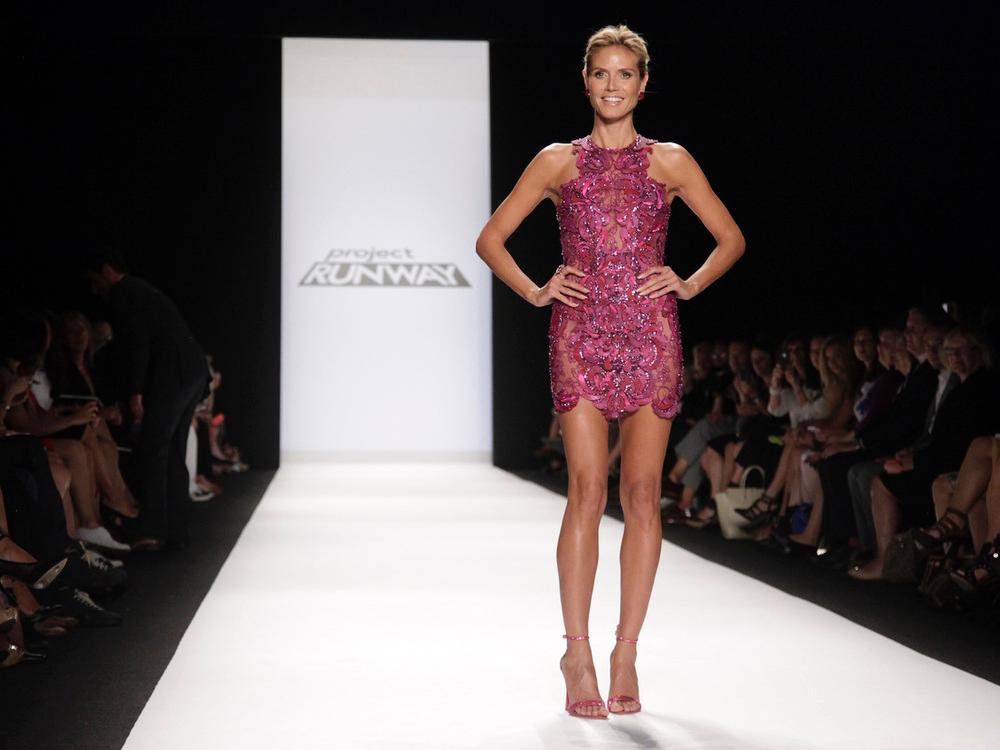 Heidi Klum ist "Pretty in Pink" - freenet.de