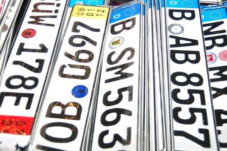 Diese Autokennzeichen müssen Sie kennen